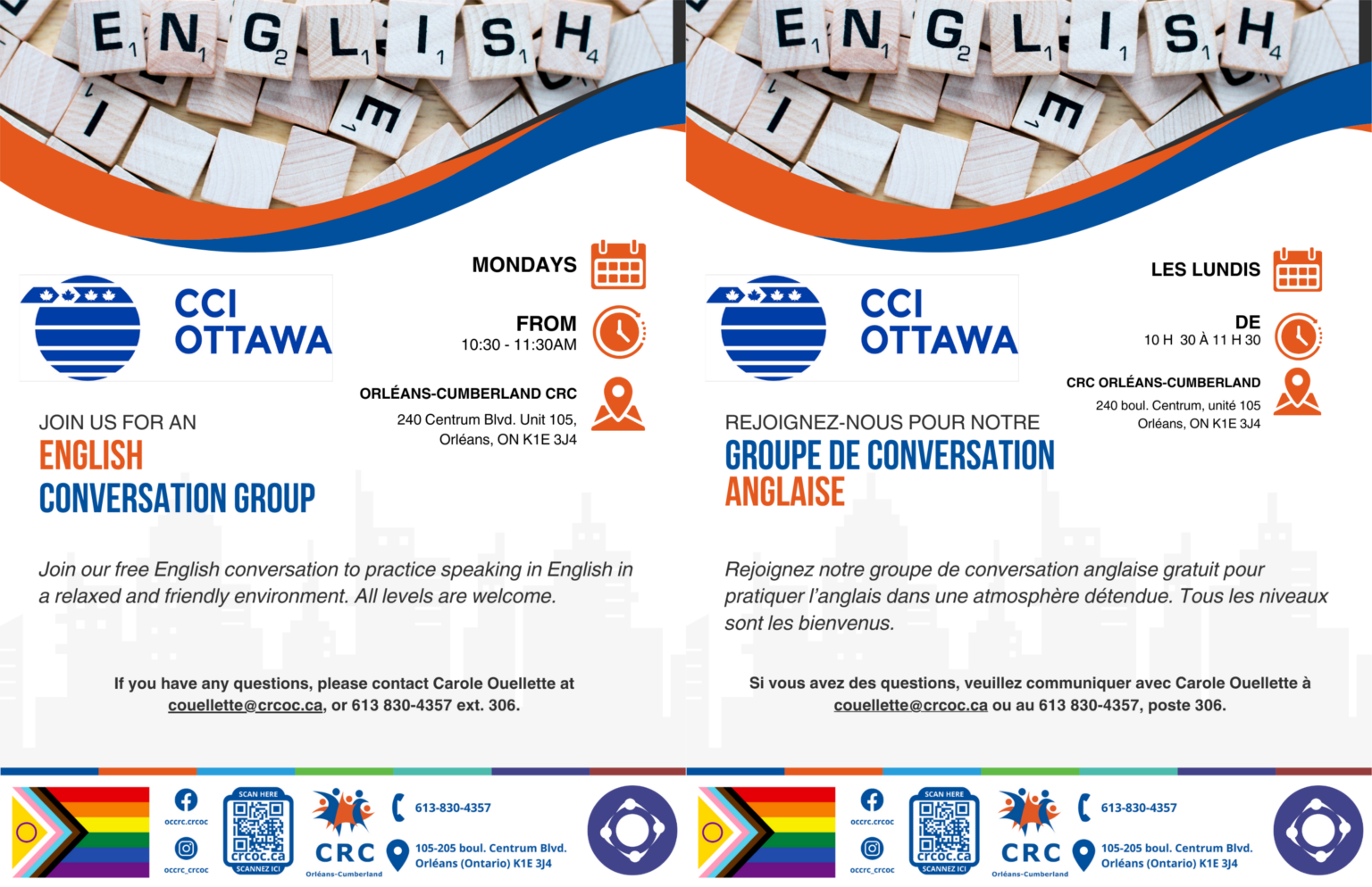 English Conversation Group | Groupe de conversation anglaise – OCCRC ...